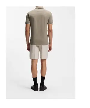 Hugo Boss Tipped Collar Stretch Polo Shirt