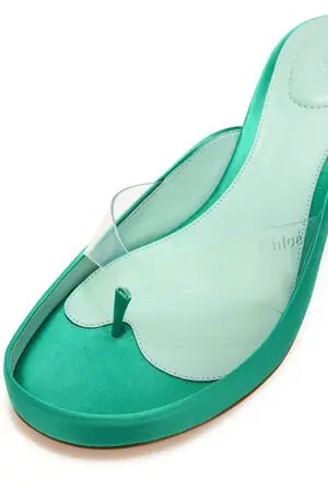 Chloé Round-toe Stiletto Heel Sandals