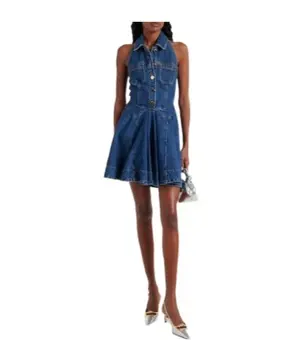 SELF-PORTRAIT Denim Dress