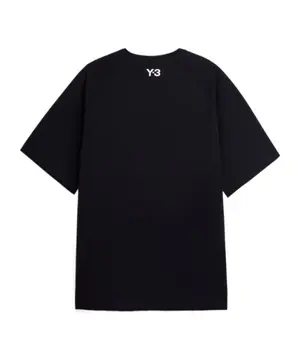 Y3 Raw Edge 3-stripes Short Sleeve Tee