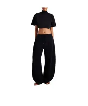 Alaïa Satin Invisible Thong Sandals
