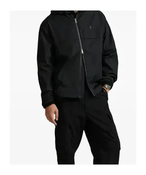 Polo Ralph Lauren Hooded Zip Windbreaker With Pony Logo