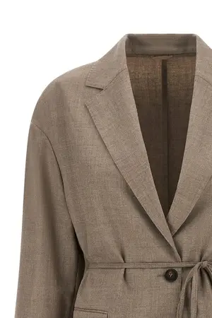 Brunello Cucinelli Long-sleeved Suit Jacket