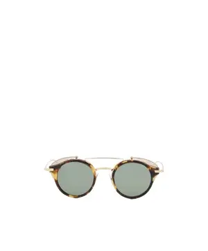 Thom Browne Round Frame Sunglasses - Gray