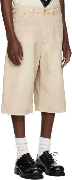 Acne Studios Belt Loop Denim Shorts