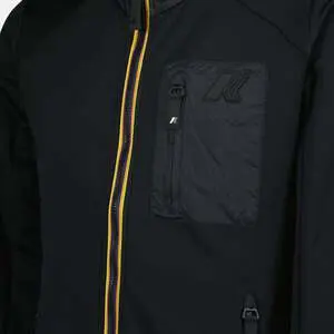 K-WAY Zip-up Jacket With Logo Patch