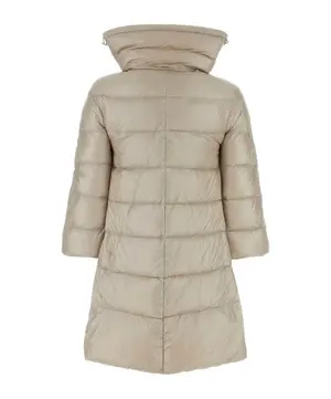 Herno Cleofe Down Jacket With Funnel Neck - Nude