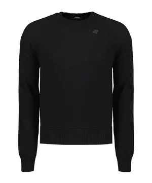 K-WAY Sebas Ribbed Knitwear - Black