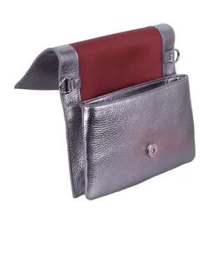 COCCINELLE Natural Dandy Foldover-top Shoulder Bag