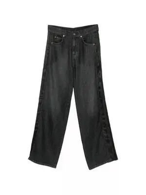 CIRCUS HOTEL Satin-panelled Jeans