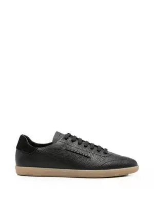 Zegna Grained Leather Sneakers