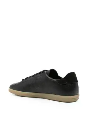 Zegna Grained Leather Sneakers