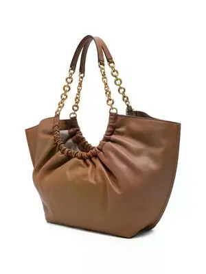 Michael Kors Indie Cinch Shoulder Bag - Brown