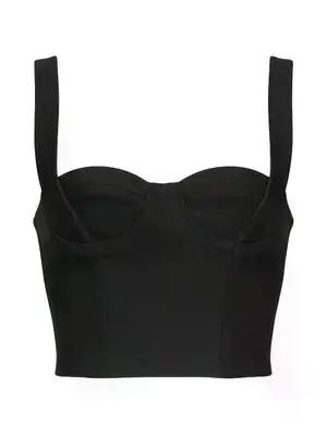 MARINE SERRE Tailored Structured Strap Top