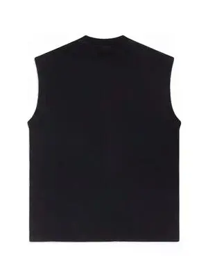 Vetements Sin Graphic Print Sleeveless Top