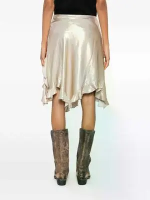 Zadig&Voltaire Asymmetric Ruffled Midi Skirt