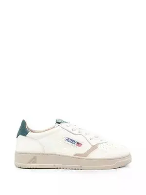 AUTRY Medalist Panelled Leather Sneakers - Neutrals