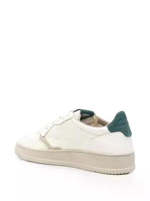 AUTRY Medalist Panelled Leather Sneakers - Neutrals