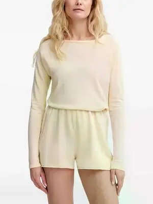 American Vintage Cream White Raglan Sleeve Top