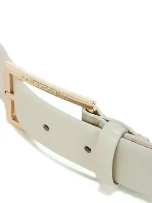 Karl Lagerfeld Logo-engraved Buckle Belt