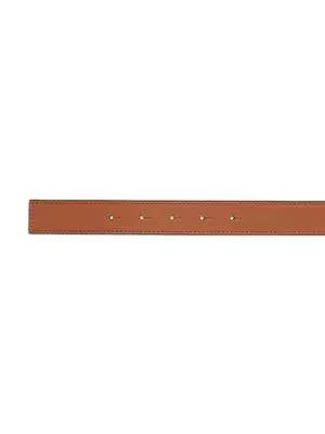 Loewe Anagram Reversible Belt - Brown