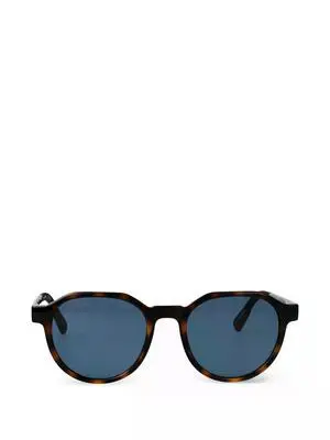 Lacoste Geometric Frame Sunglasses - Brown