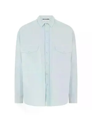 Moschino Button-up Flap-pocket Shirt