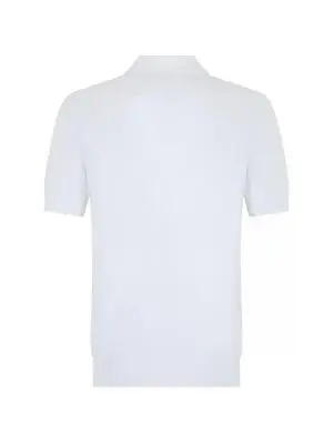 Fedeli Zip-fastening Knit Polo Shirt