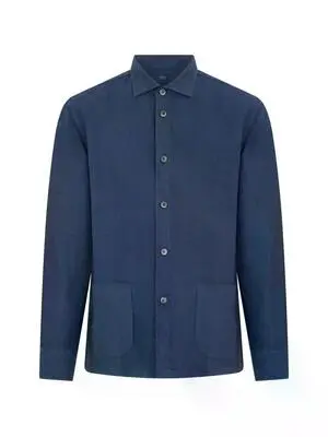 Fedeli Linen Patch-pocket Shirt