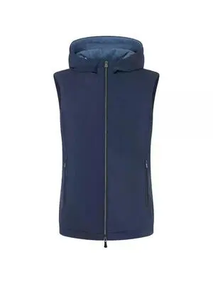 Fedeli Hooded Zip-up Gilet