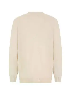 Fedeli Cashmere Crew Neck Sweater - Neutrals