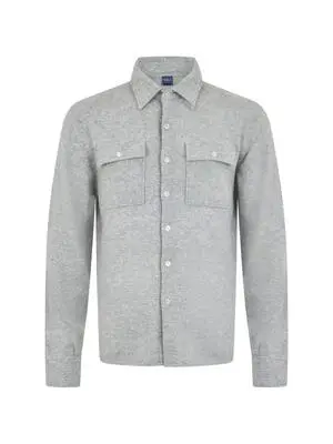 Fedeli Knit Button-up Sweater