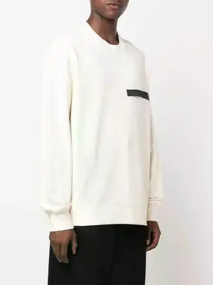 Alexander McQueen Selvedge Logo Tape Sweatshirt