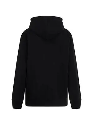 Moschino Hamburger Print Drawstring Hoodie