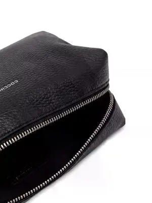 COCCINELLE Grained Leather Make-up Bag