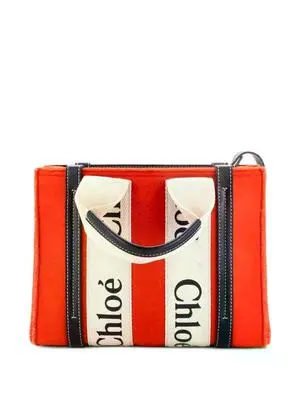 Chloé Woody Small Tote Bag - Blue
