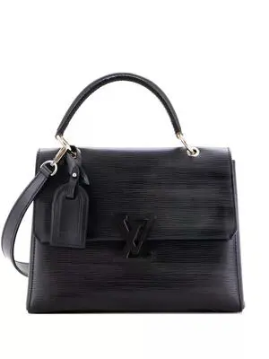 LOUIS VUITTON Grenelle Pm Satchel Epi Leather - Black