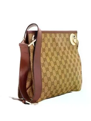 Gucci Gg Canvas Eclipse Messenger Bag