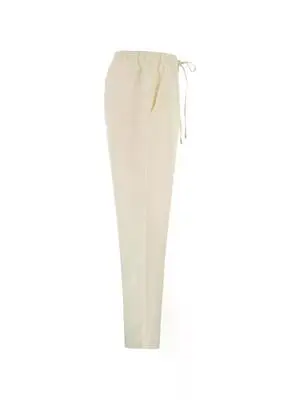 Antonelli Firenze Cream Drawstring Track Pants