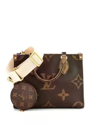 LOUIS VUITTON Onthego Tote Reverse Monogram Giant Pm Shoulder Bag