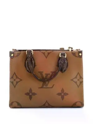 LOUIS VUITTON Onthego Tote Reverse Monogram Giant Pm Shoulder Bag