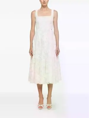 NISSA Lace Midi Dress