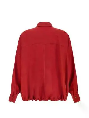 Brunello Cucinelli Pocket Detail Shirt - Red