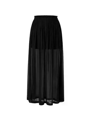 ELEH Sheer Palazzo Pants