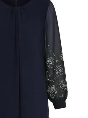 Frank Lyman Floral Embroidered Mini Dress