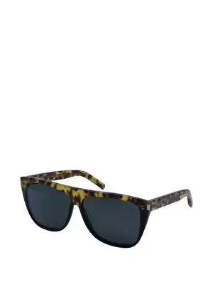Saint Laurent Tortoiseshell-effect Sunglasses