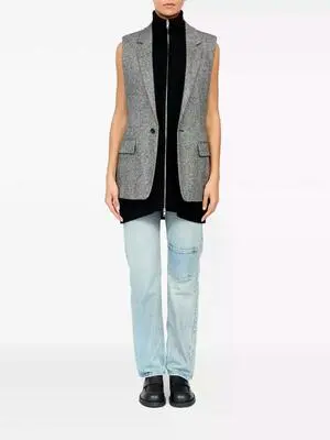 MAISON MARGIELA Dotty Tweed Gilet