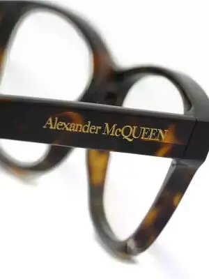 Alexander McQueen Square-frame Glasses