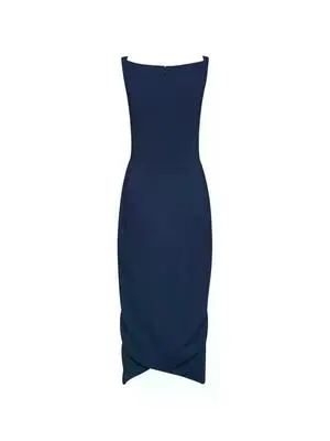 VIVIENNE WESTWOOD Draped Asymmetric Midi Dress