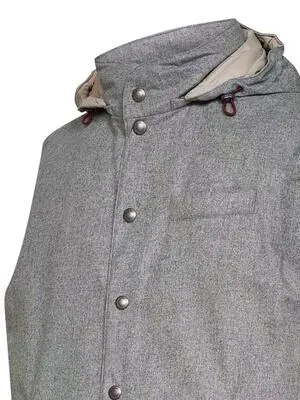 Brunello Cucinelli Light Wool Padded Gilet